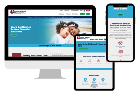 United Teletech Financial Federal Credit Union Has a Shiny New Website ...